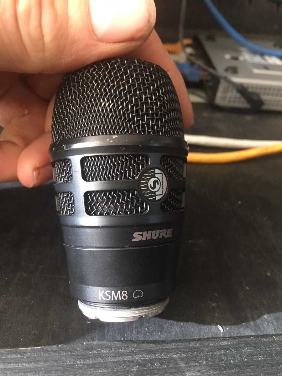 Shure KSM8 Dualdyne Dynamic RF Cardioid Capsule, Black – AudioRent Clair